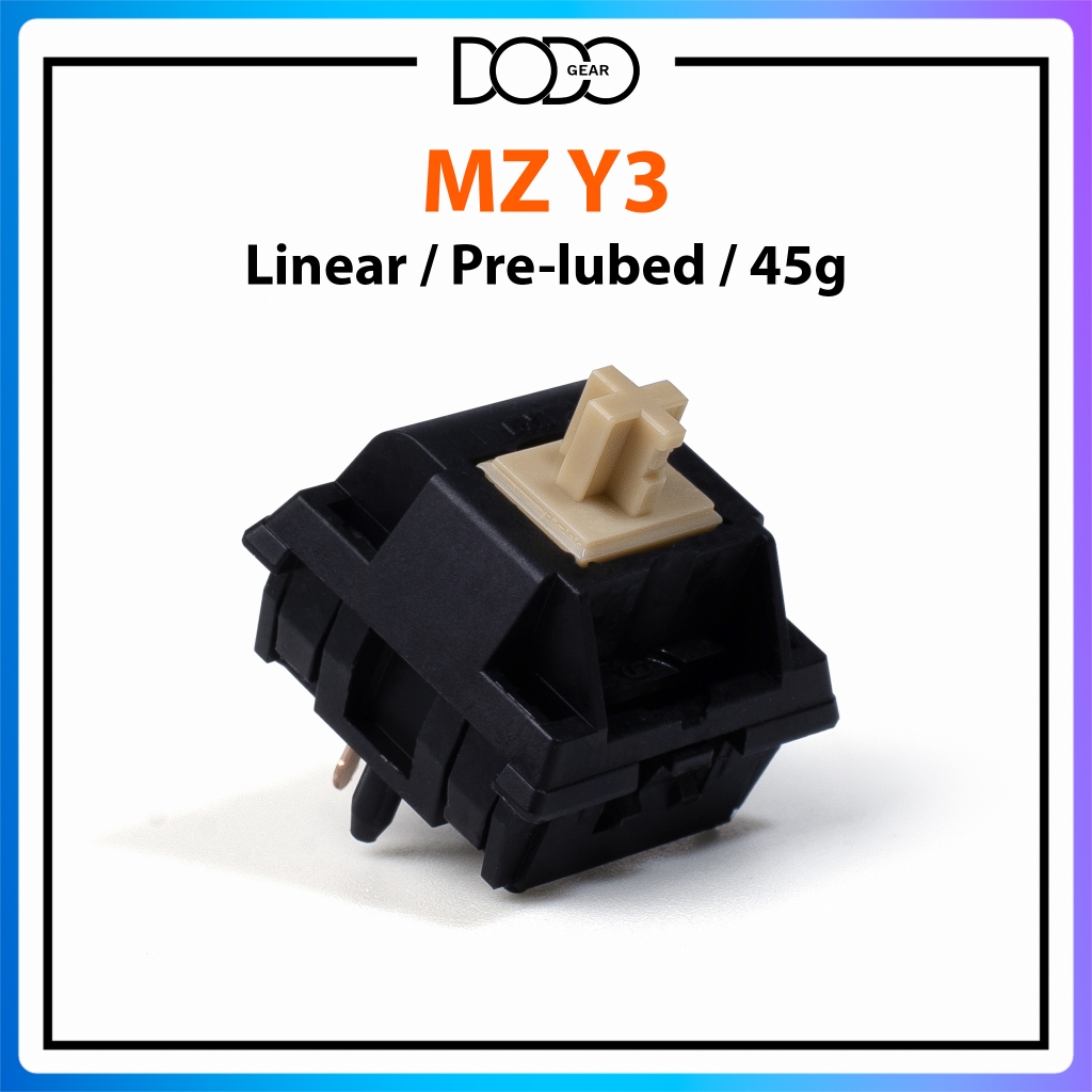 Switch MZ Z1 Y1 Y1X Y3 5 PIN Linear 45g 53g công tắc bàn phím Switch MZ Z1 Y1 Y1X Y3 5 pin DoDo ...