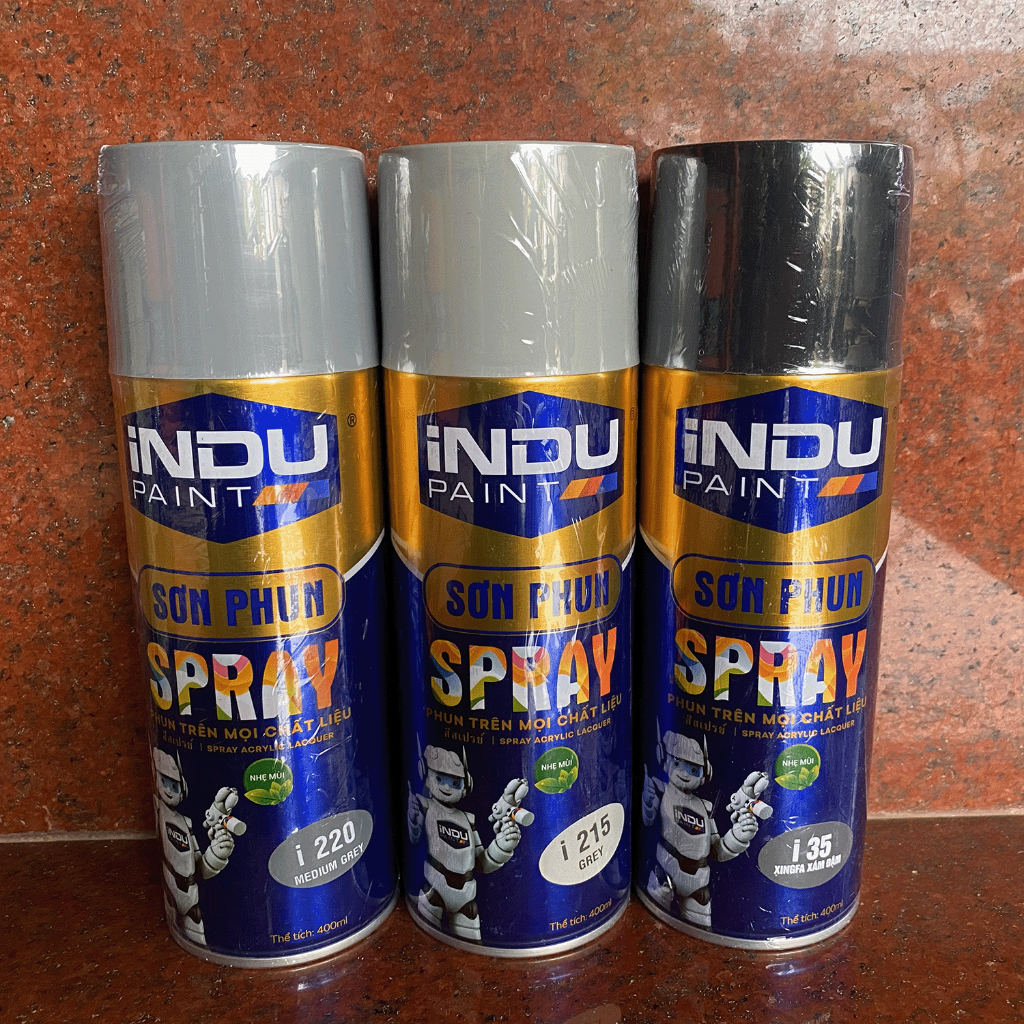 [CHÍNH HÃNG] Sơn xịt thép mạ kẽm INDU | Shopee Việt Nam