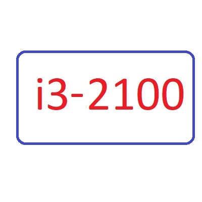 CPU i3 2100 bộ vi xử lý Intel Pentium 1155 đời gen 2 th máy tính làm ...