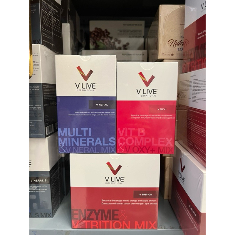 Bộ 3 Vlive - international V1 ( voxy - vtrition - Vneral ) | Shopee ...