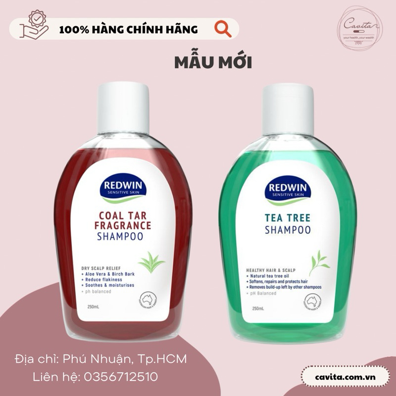Dầu Gội Redwin Shampoo Hỗ Trợ Làm Sạch Da Đầu, Chống Gàu, Nấm 250ml ...