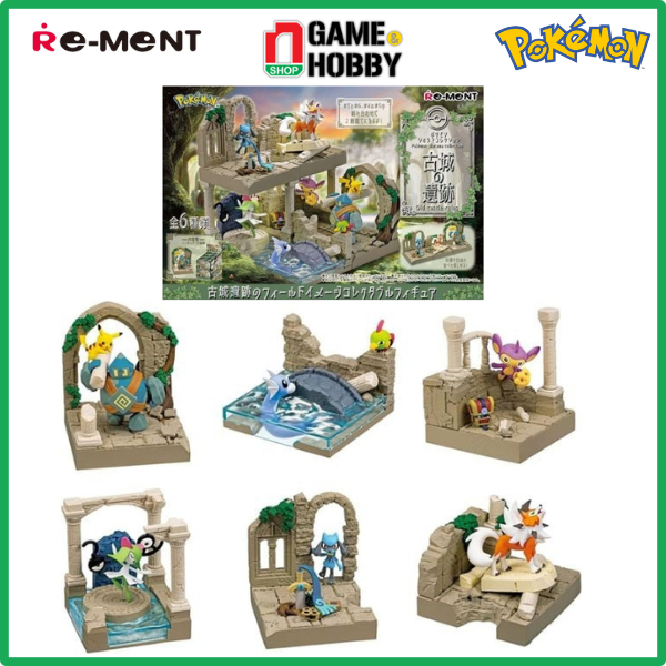 MÔ HÌNH ĐỒ CHƠI BLIND BOX POKEMON DIORAMA COLLECTION OLD CASTLE RUINS ...