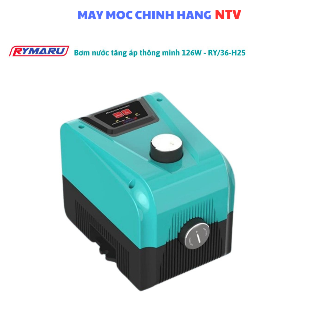 Máy Bơm Nước Tăng Áp Thông Minh Rymaru RY/36-H25 Công Suất 126W | Shopee Việt Nam