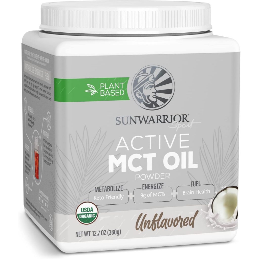 [4.2025] Bột MCT hữu cơ Sunwarrior Organic Active MCT Oil Powder 360g 40 servings | Shopee Việt Nam