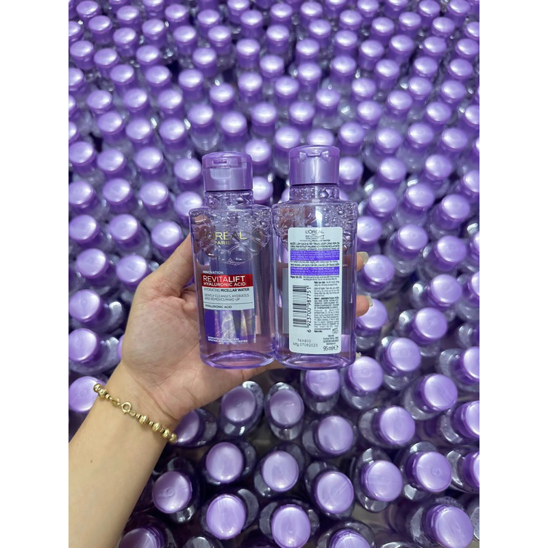 Nước Tẩy Trang LOréal Paris Dành Cho Da Dầu mini 95ml Revitalift Crystal Purifying Micellar ...