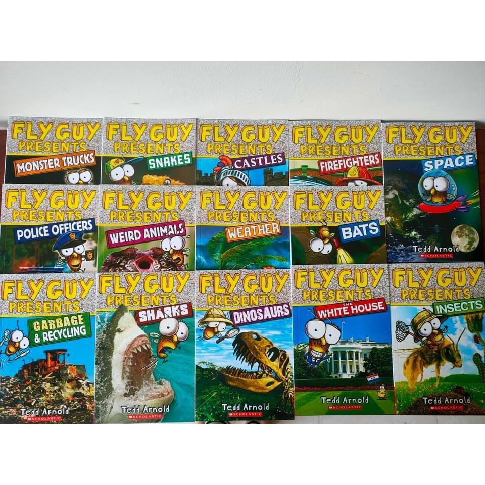 Bộ truyện Fly guy presents (14 cuốn bản Tiếng Anh) | Shopee Việt Nam