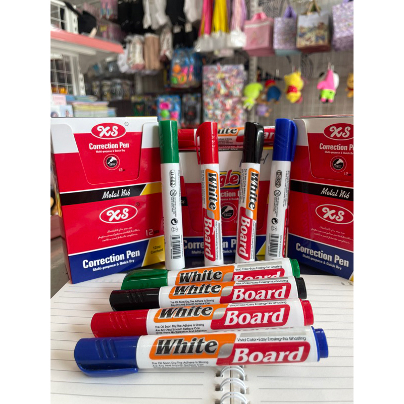 set 10 bút Lông Bút Dạ Viết Bảng Trắng Xóa Được, Bút lông xoá bảng JIAN ...