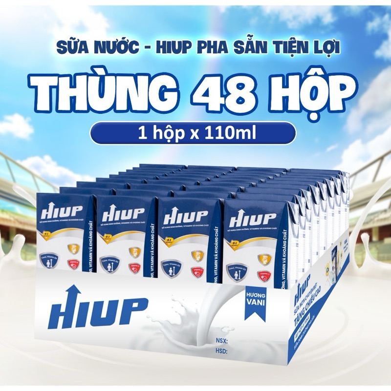 Combo 6 lốc pha sẵn Hiup 110ml , 180ml | Shopee Việt Nam