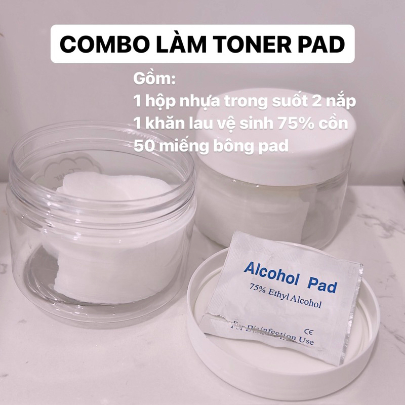 Hũ nhựa làm toner PAD, chiết mỹ phẩm 100g | Shopee Việt Nam