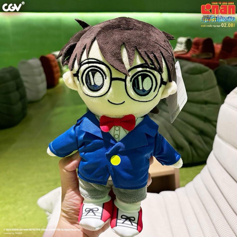 [CGV] Thú Bông Conan Phim “Ngôi sao 5 cánh 1 triệu đô”, Gấu Bông Conan ...