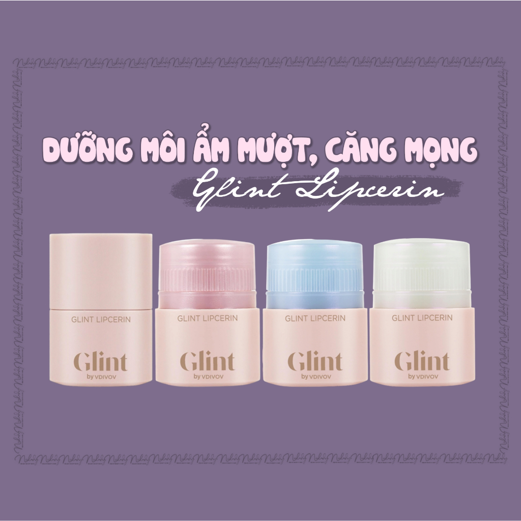 (HSD 22/4/2027) Dưỡng môi Glint Lipcerin, dưỡng môi ẩm mượt căng bóng [GLINT by VDIVOV] | Shopee ...