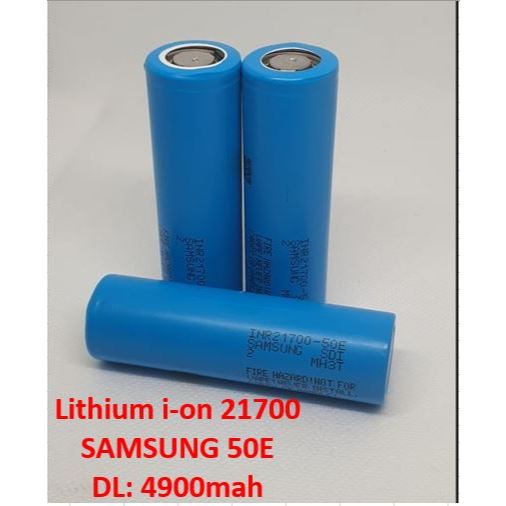 Cell 21700 Samsung 50E, Dung lượng 5000mah, hàng tháo khối như mới ...