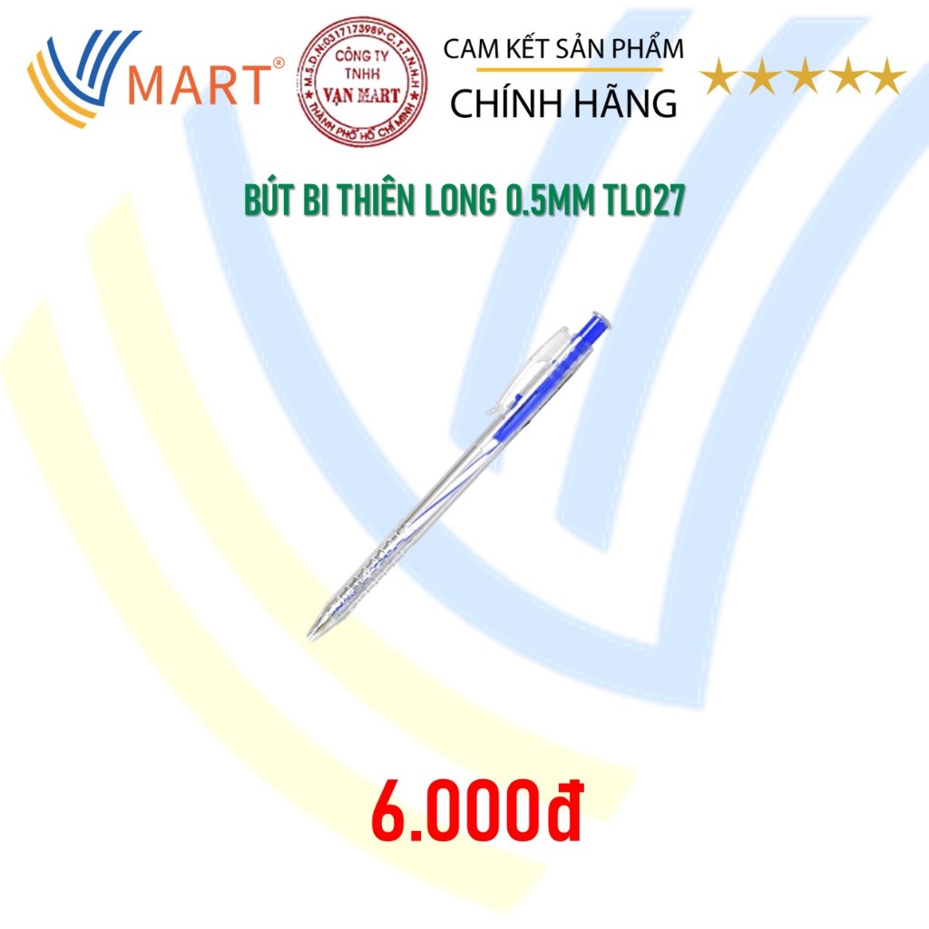 BÚT BI THIÊN LONG 0.5MM TL027 | Shopee Việt Nam