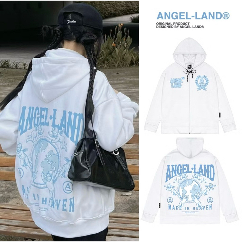(pass) áo khoác local brand angel land | Shopee Việt Nam