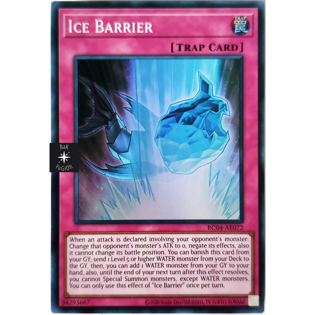 [BaK Yu-Gi-Oh!] Ice Barrier |AE| Super Rare [Chính Hãng] | Shopee Việt Nam