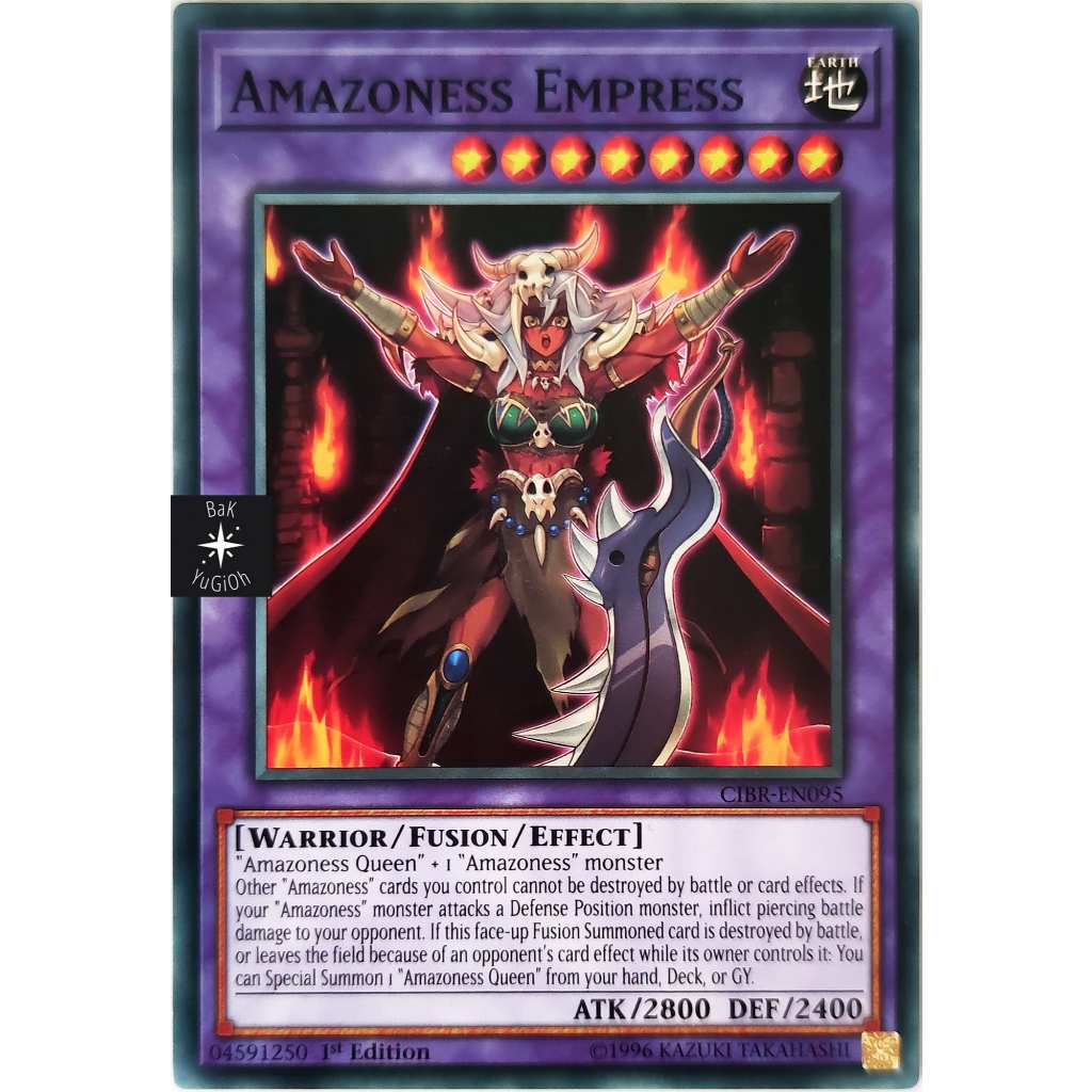 [BaK Yugioh] Amazoness Empress |EN| Common [Chính Hãng] | Shopee Việt Nam