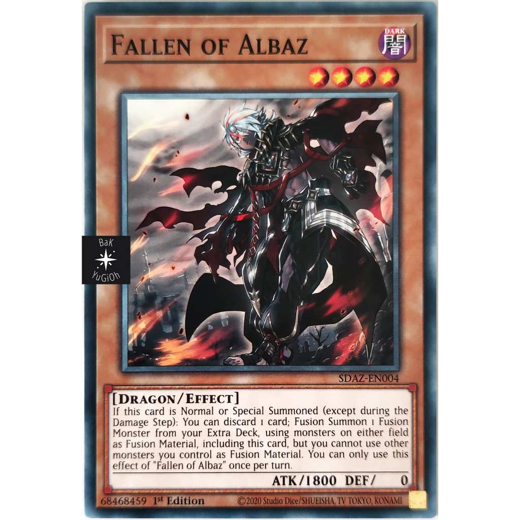 [BaK Yu-Gi-Oh!] [Thẻ Bài Chính Hãng] Fallen of Albaz |EN+AE+JP| Secret ...