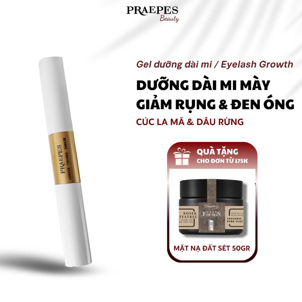 Dưỡng kích dài mi mày Praepes giảm rụng hiệu quả | Shopee Việt Nam