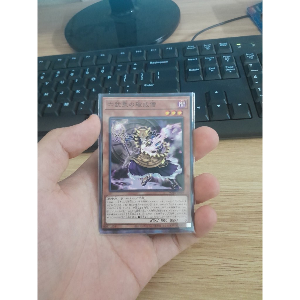 [ 27072024 ]Thẻ bài Yugioh chính hãng Rota-JP019 Anarchist Monk of the Six Samurai | Shopee Việt Nam