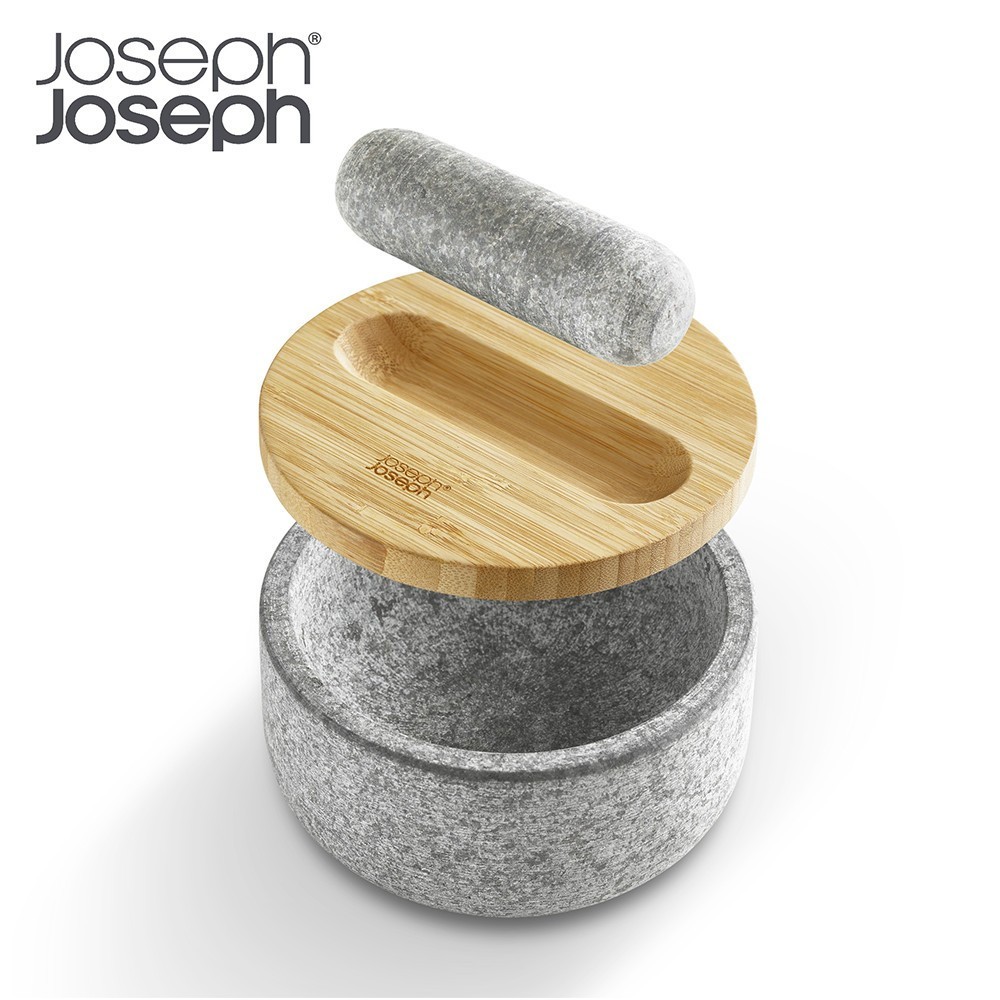 Bộ chày cối Joseph Joseph 20176 Dash Pestle & Mortar with Bamboo Lid ...