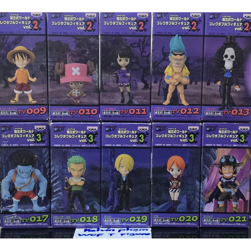 (Full set không lẻ) mô hình WCF One Piece chính hãng Bandai Nhật Bản ...