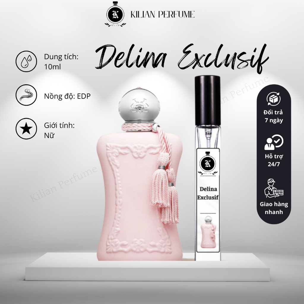 Nước Hoa Nữ Chiết Parfums De Marley Delina Exclusif 10ml siêu thơm ...