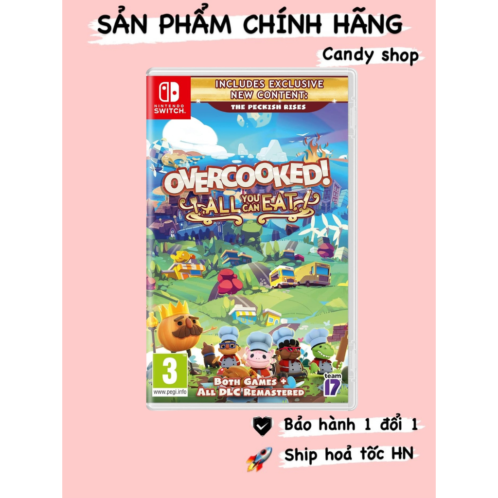 Băng Game Overcooked All You Can Eat Nintendo Switch | Shopee Việt Nam