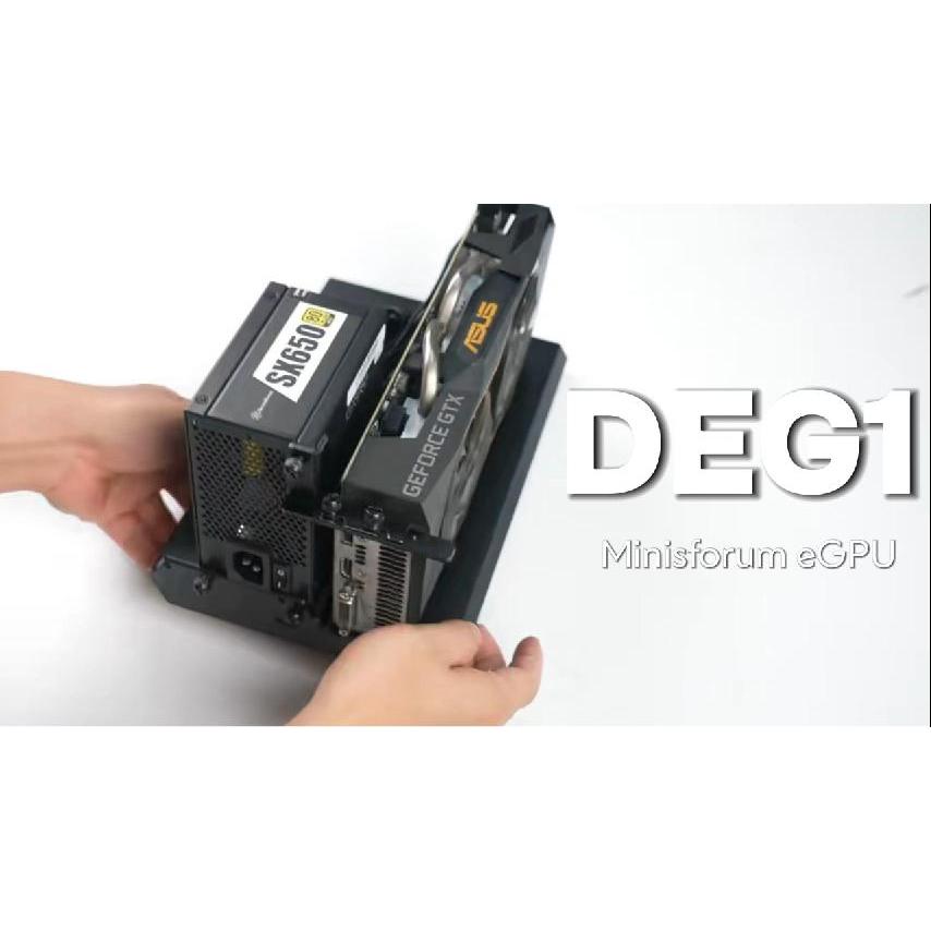 eGPU DEG1 Oculink Minisforum Kết nối card màn hình rời qua NVME, Chưa ...