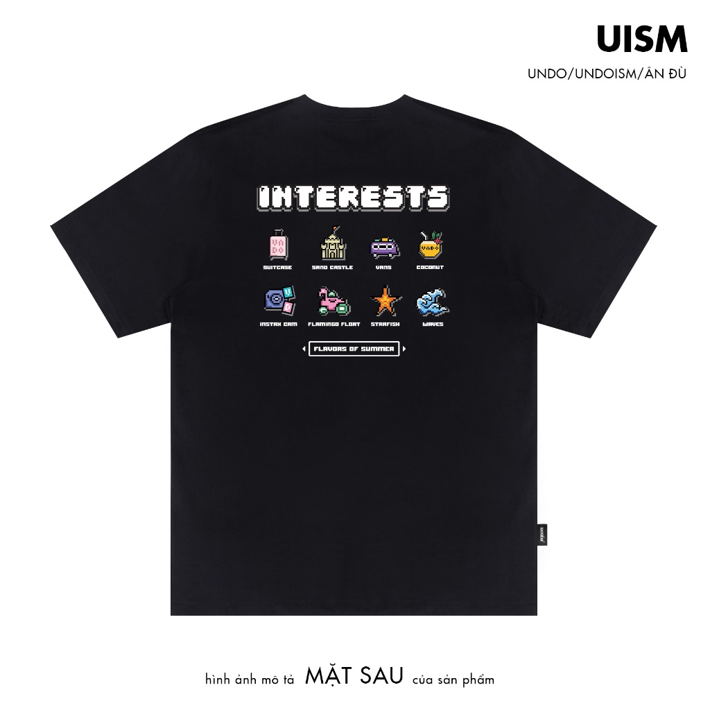 Áo Thun Unisex Undo Interests Màu Đen 100% Premium Cotton - Flavors of Summer Collection ...