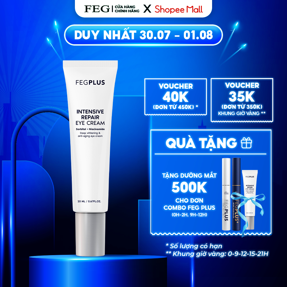 [Gift] Kem Dưỡng Mắt FEG Plus Eye Cream phiên bản mới gấp đôi dung tích ...