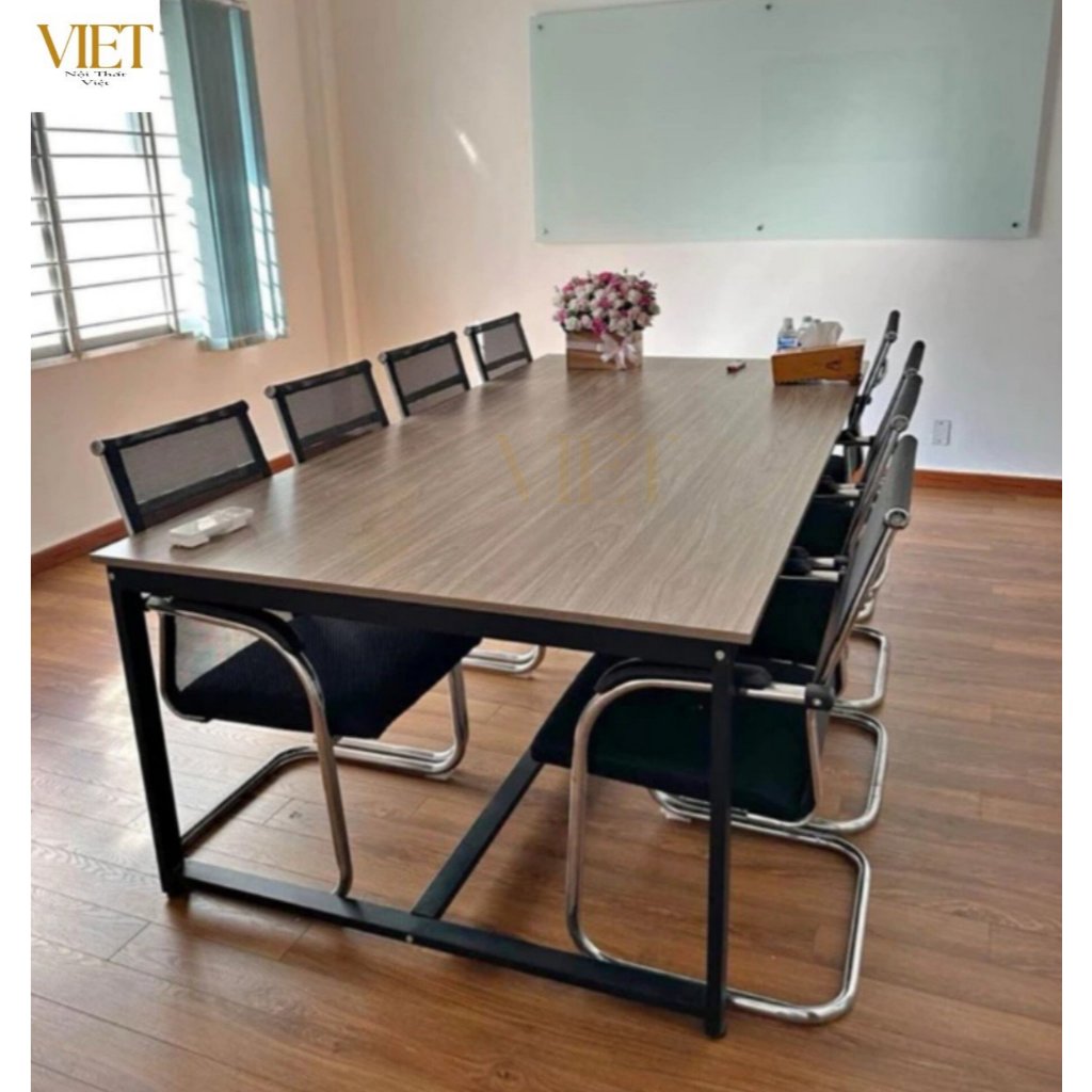 BÀN HỌP VĂN PHÒNG HIỆN ĐẠI ,BÀN LÀM VIỆC NHIỀU KICH THƯỚC. | Shopee ...