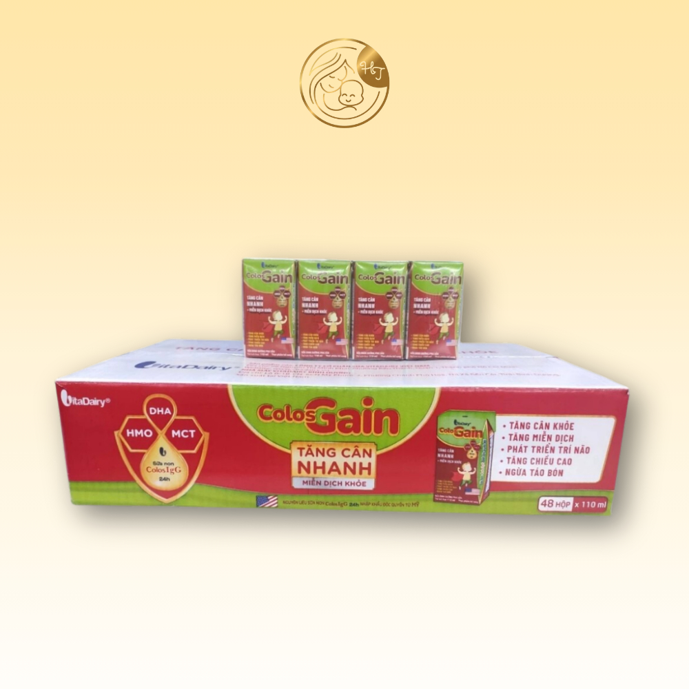 Sữa Colosgain Colos Gain Pha Sẵn 110ml [Thùng 48 hộp] date mới | Shopee ...