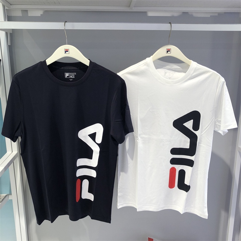 Áo Thun Tay Ngắn Chất Liệu Cotton In Chữ FILA F11M Cho Nam | Shopee ...