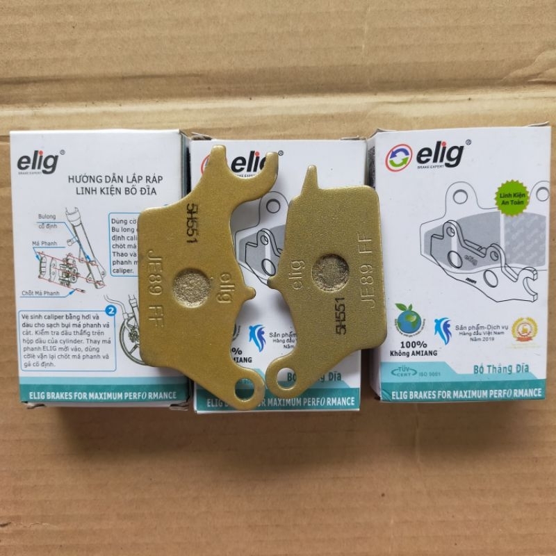 Má phanh đĩa xe máy hiệu Elig dùng cho dòng xe Wave S 110,Winner trước | Shopee Việt Nam