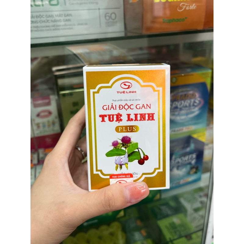 [CHÍNH HÃNG] Viên uống Giải Độc Gan Tuệ Linh Plus (Hộp 60v) HHANH PHARMA | Shopee Việt Nam