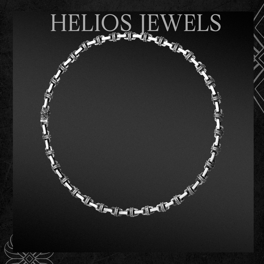 Dây Chuyền Bạc Nam, Nữ S925 HeliSilver Freedom Helios Silver Original | Shopee Việt Nam