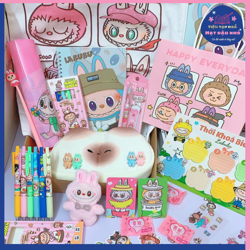 LABUBU BOX - Set đồ dùng học tập Labubu cute nhiều món ...