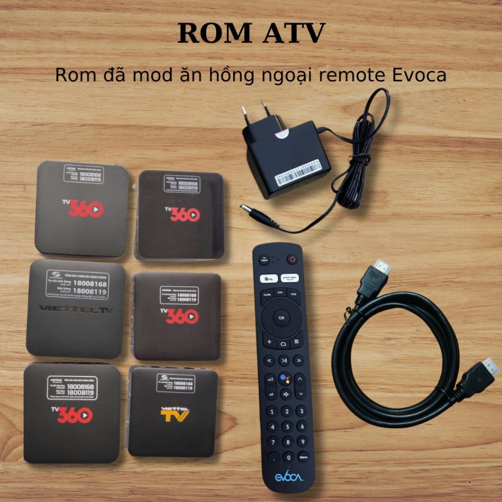 Androi tv box viettell cũ , cài rom ATV ngoài , tivi box viettel 360 xem tivi giải trí ram 2/8 ...