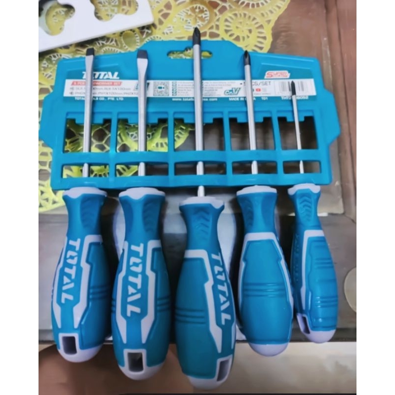 Bộ 5 tua vít Total THT2506052 | Shopee Việt Nam