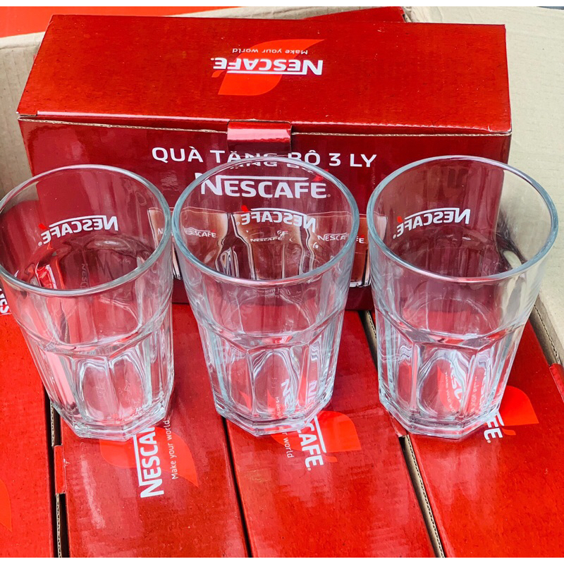 LY THUỶ TINH NESCAFE | Shopee Việt Nam
