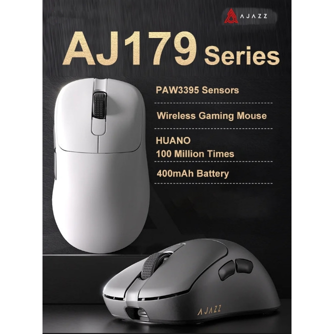 Chuột không dây Ajazz AJ179 | 3395 | RGB | hàng chính hãng | Shopee Việt Nam