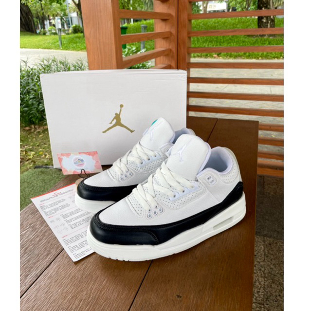 ntd sneaker Giày JD 3 Retro Fragment trắng đen , giày thể thao jd3 ...
