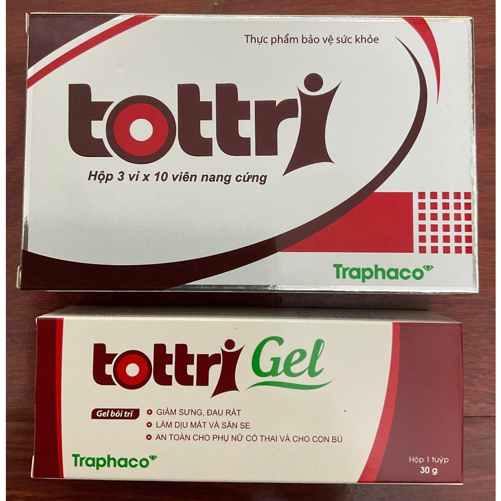 Tottri Traphaco - loại tuýp gel và hộp vỉ 30 viên - Chính Hãng | Shopee ...