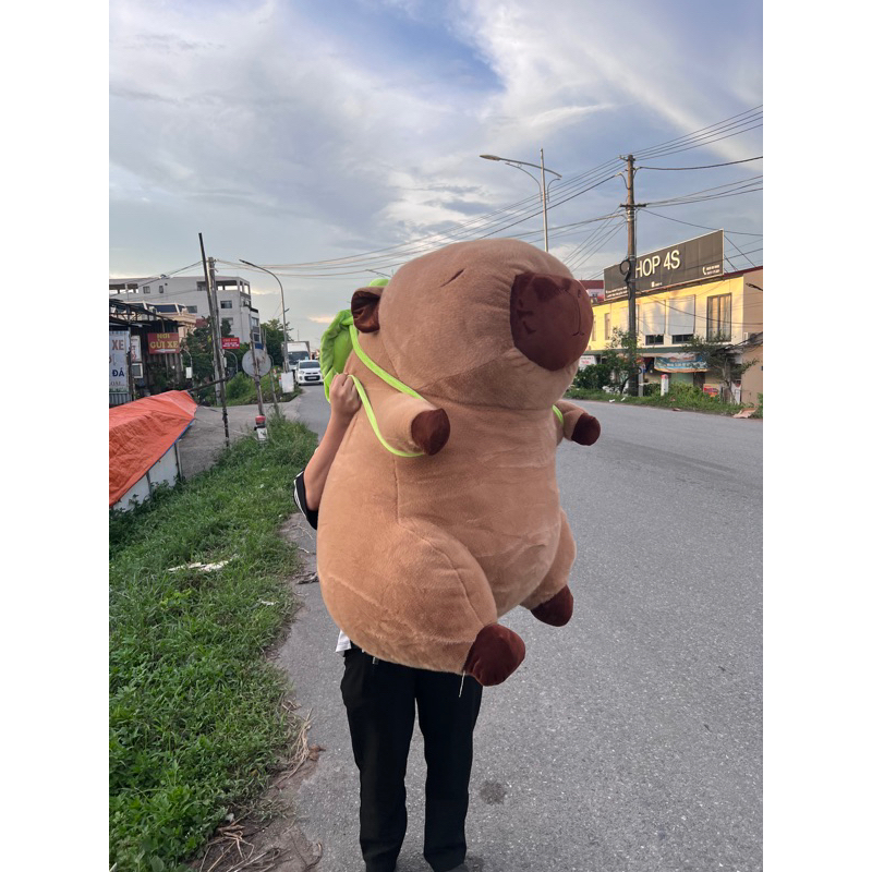 Capybara balo cỡ lớn 70cm 90cm | Shopee Việt Nam