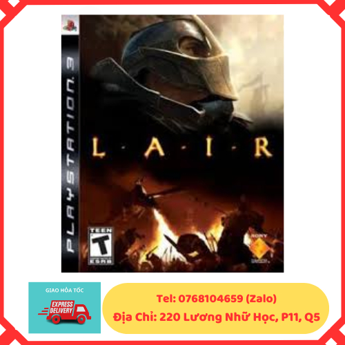 Đĩa game gốc Ps3 Lair - 2nd ko bìa (Playstation 3 disc) | Shopee Việt Nam