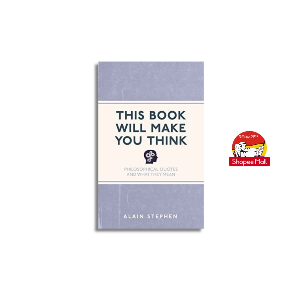 Sách - This Book Will Make You Think by Alain Stephen | Shopee Việt Nam