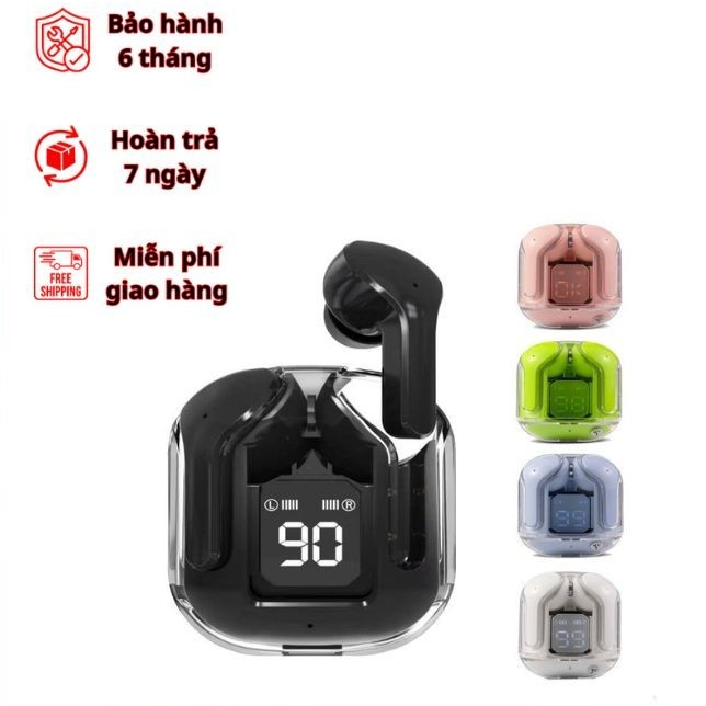 Tai nghe Bluetooth KY8 Ultrapods Max cảm ứng, siêu nhỏ gọn, có mic đàm ...