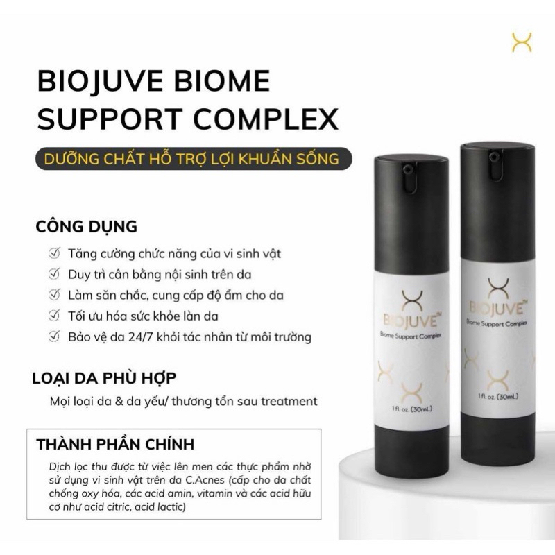 (Chiết) 10ml Tinh chất hỗ trợ lợi khuẩn sống - BIOJUVE BIOME SUPPORT ...