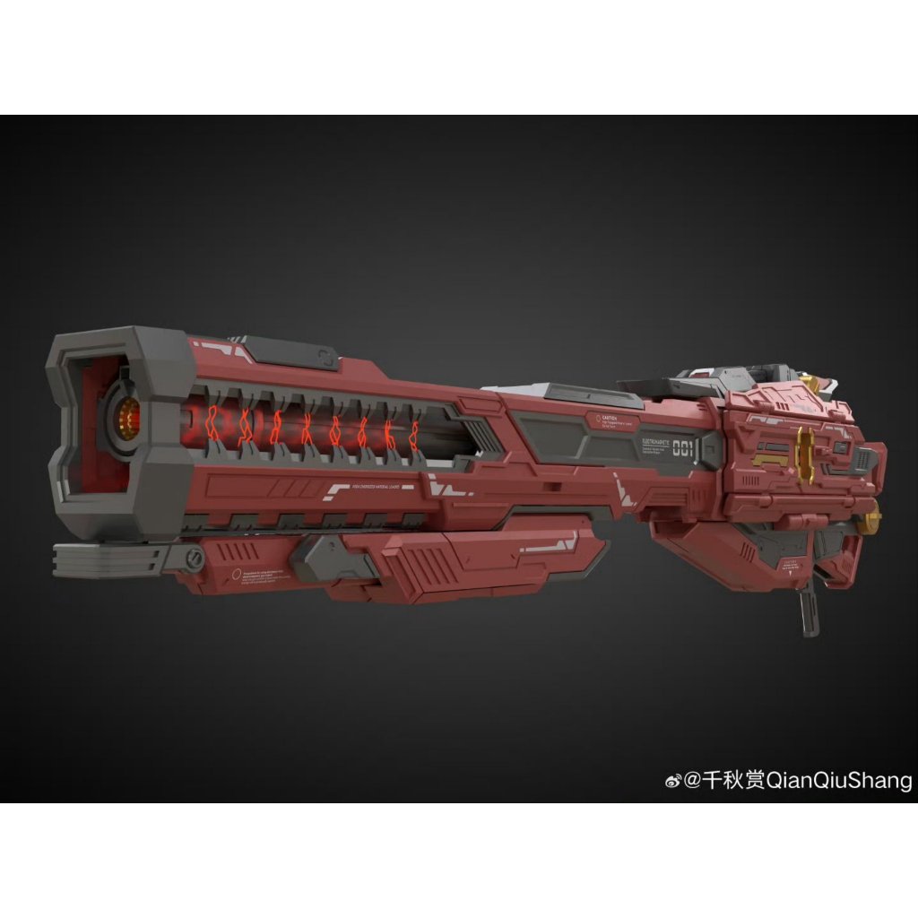 [HÀNG CÓ SẴN] Mô hình lắp ráp Heavy Electromagnetic Railgun (CÓ LED) 1/ ...