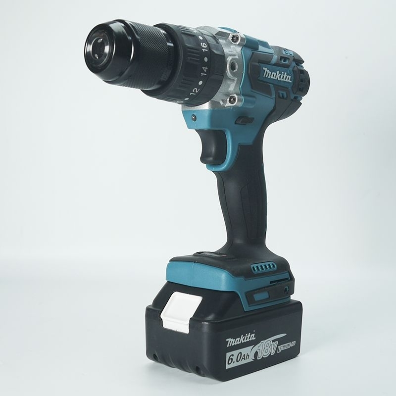 Thân máy khoan pin MAKITA DHP481, ĐỘNG CƠ KHÔNG CHỔI THAN, 100% dây ...